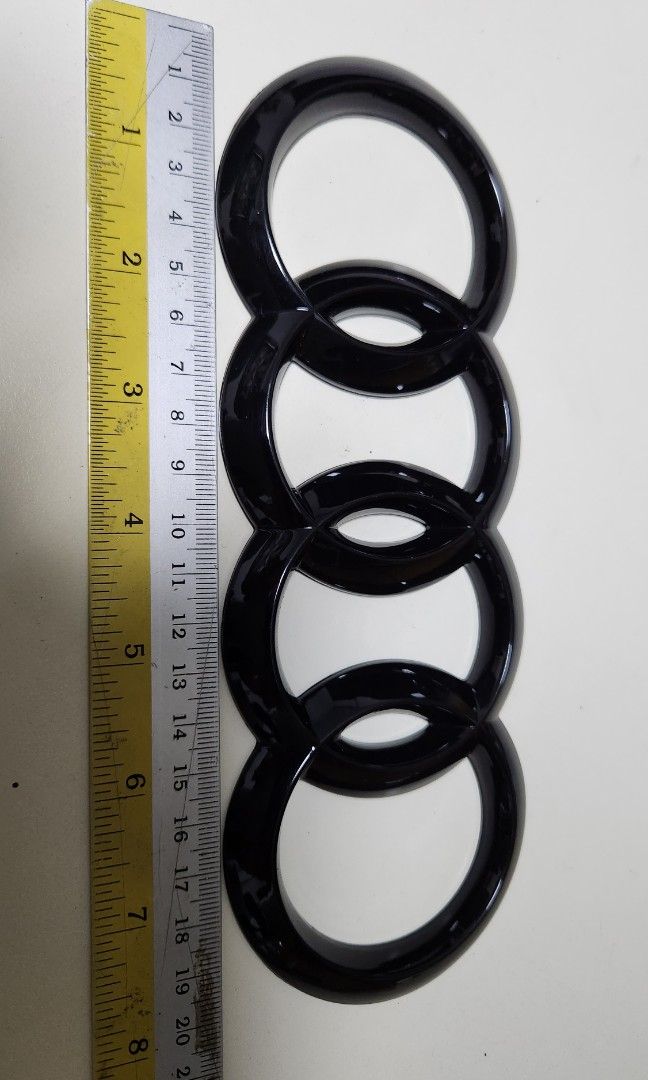 Audi Emblem - 4 rings, Car Accessories, Accessories on Carousell