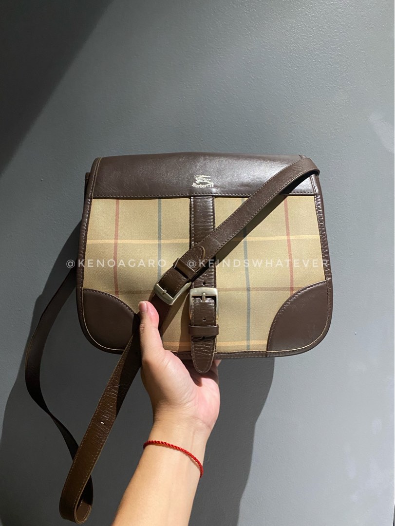 Authentic Burberry Sling Bag, Luxury, Bags & Wallets on Carousell
