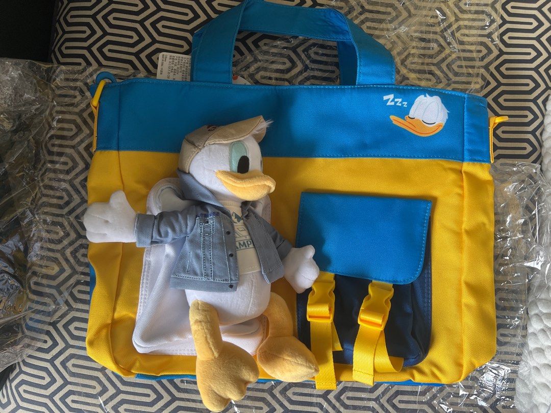 Authentic Disney Donald duck bag, Computers & Tech, Parts & Accessories ...