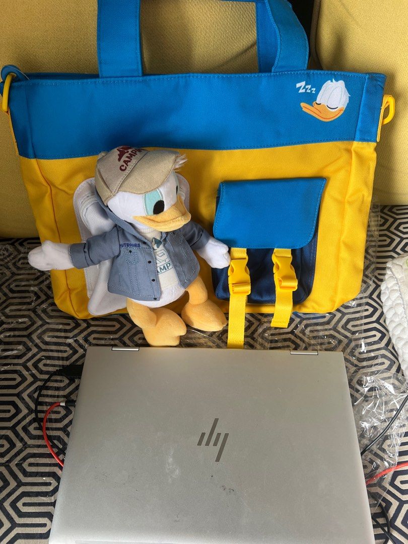 Authentic Disney Donald duck bag, Computers & Tech, Parts & Accessories ...