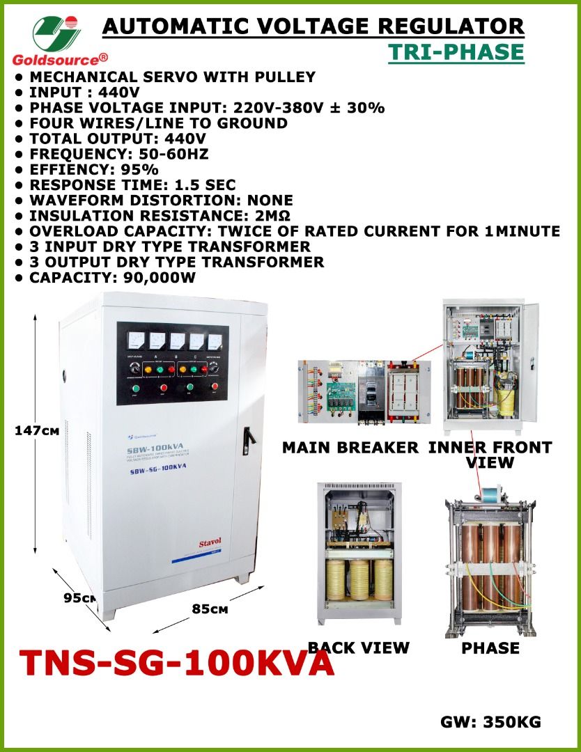 AUTOMATIC VOLTAGE REGULATOR, Commercial & Industrial, Industrial ...