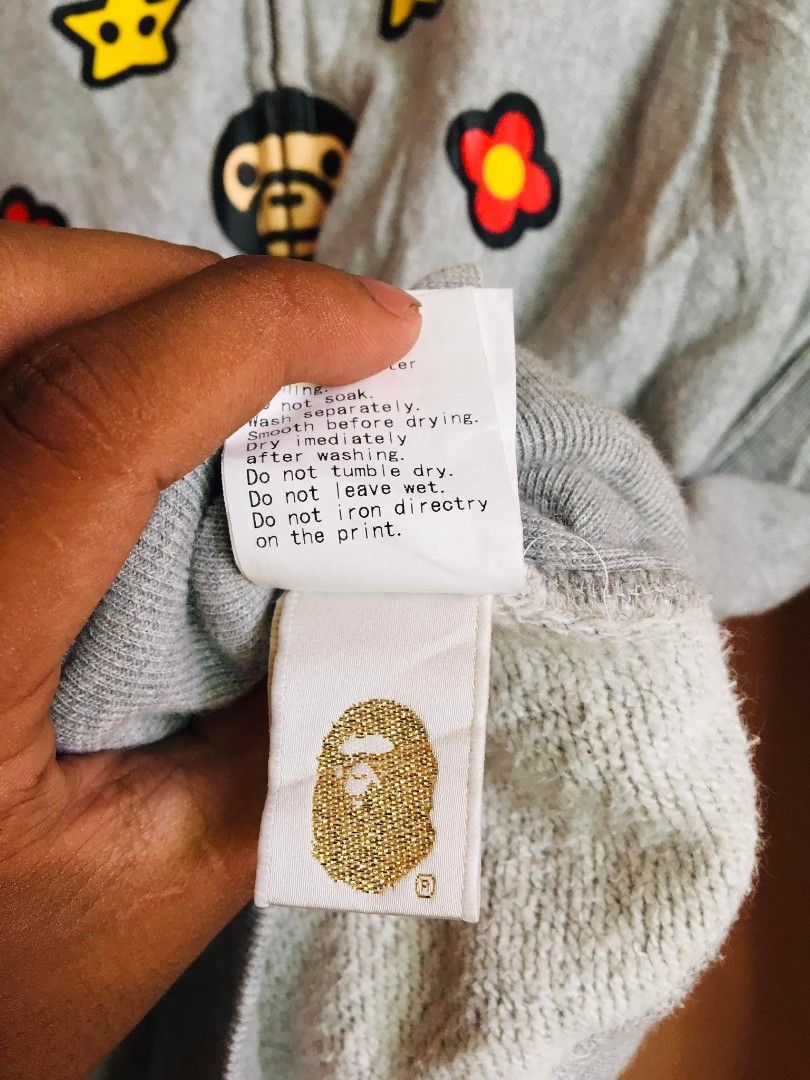 Bape x mario, Men's Fashion, Coats, Jackets and Outerwear on Carousell