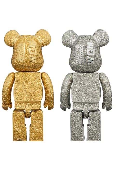 Bape x Royal Selangor 24k GOLD SILVER bearbrick be@rbrick 400%, Hobbies ...