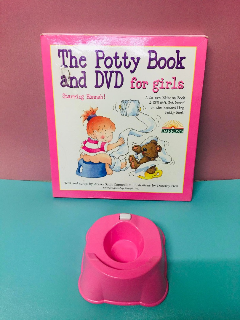 Barron's The Potty Book, DVD Set and Potty Toy with Flushing Sound ...