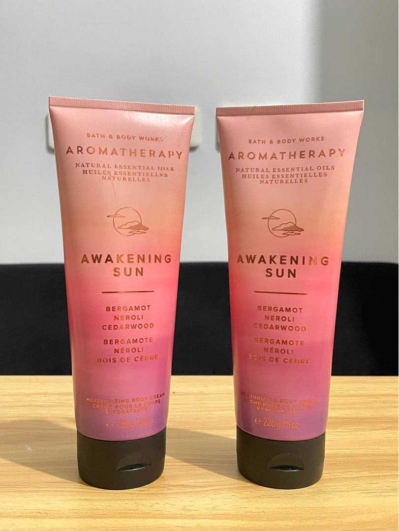 Bath And Body Works Aromatherapy Awakening Sun Moisturizing Body Cream