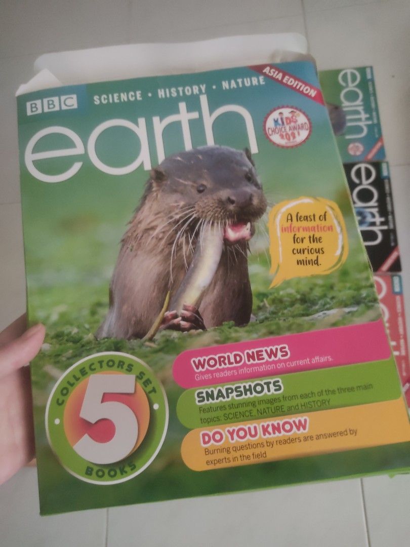 (Fast deal $35) BBC Earth Magazine - Collectors Box Set (5 Issues) Asia ...