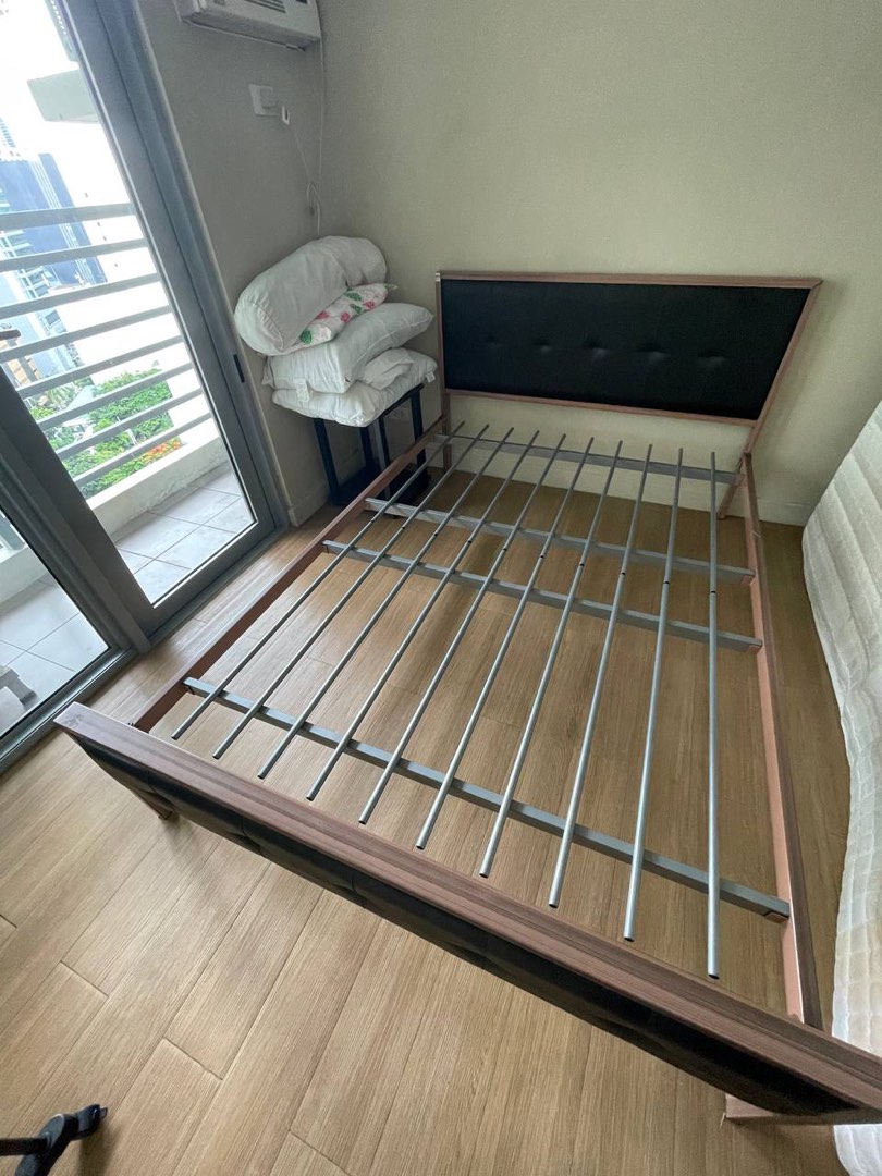 Bed Frame Full Size Cuzzon 54” x 75, Furniture & Home Living, Furniture ...