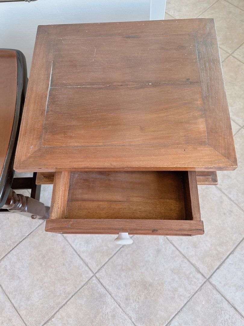 FREE - Bedside Table Balinese style (only available if you can pick up ...