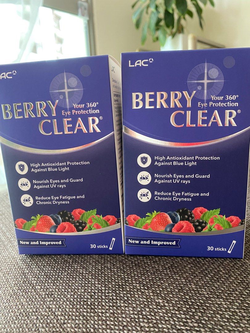 Berry Clear by LAC, Health & Nutrition, Health Supplements, Vitamins ...