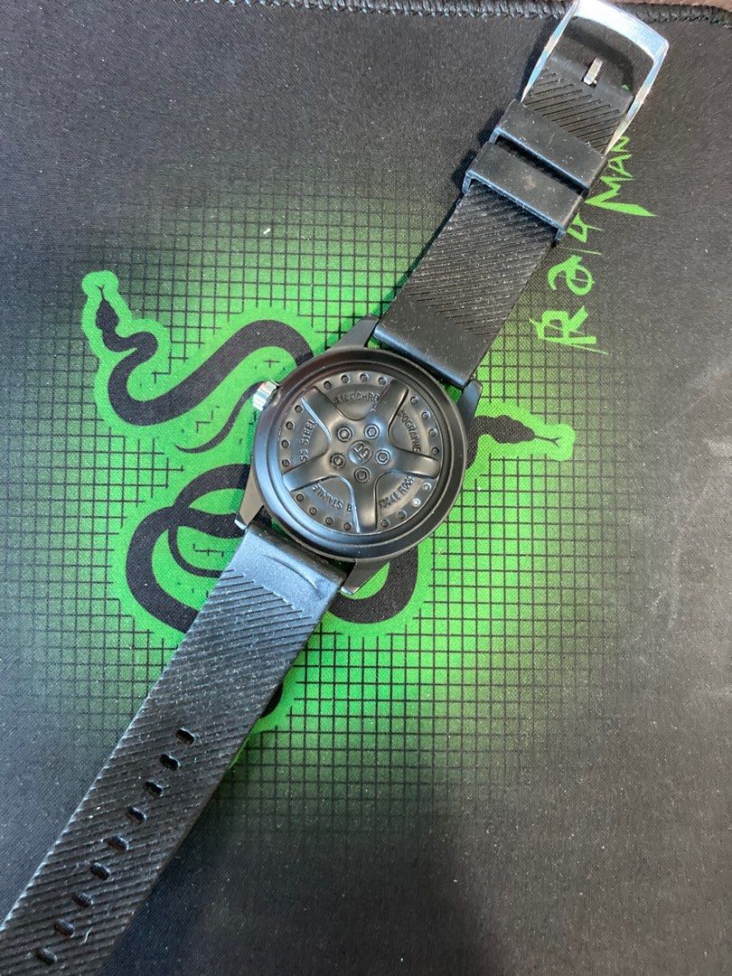 Black large automatic watch, Luxury, Watches on Carousell