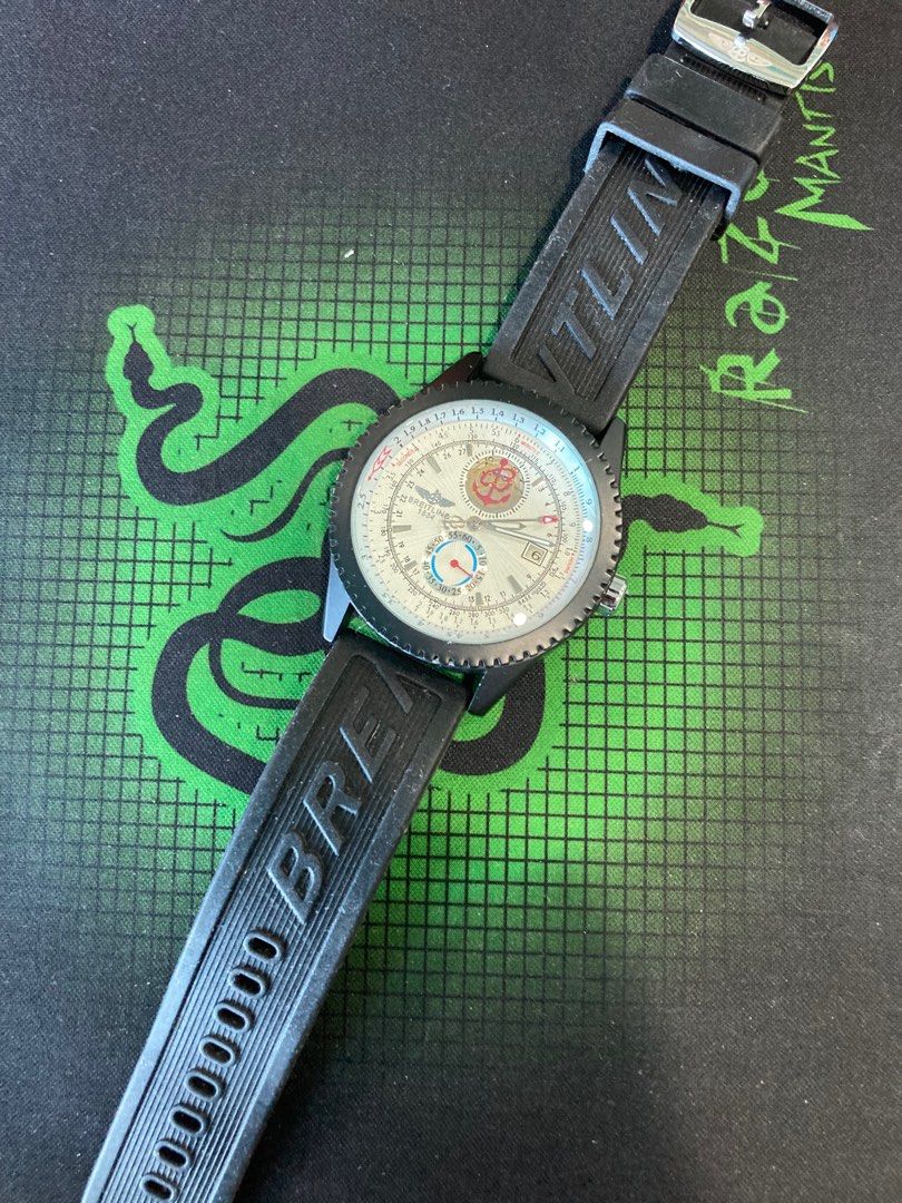 Black large automatic watch, Luxury, Watches on Carousell