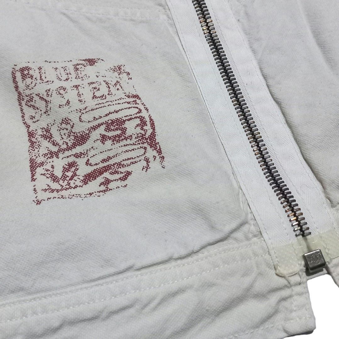 Blue System - Work Denim Jacket | Size On Tags: Large, Fesyen Pria ...