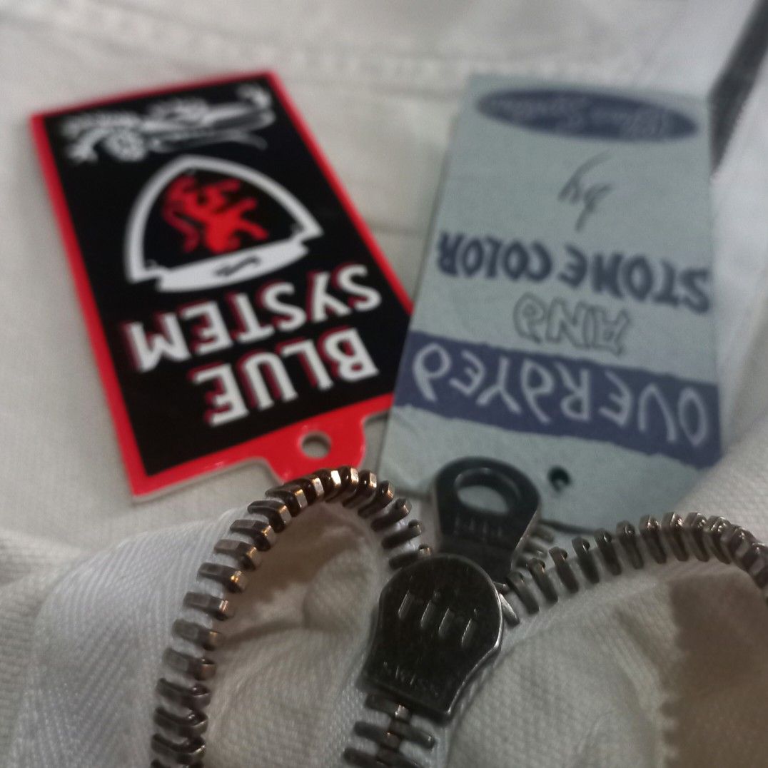 Blue System - Work Denim Jacket | Size On Tags: Large, Fesyen Pria ...