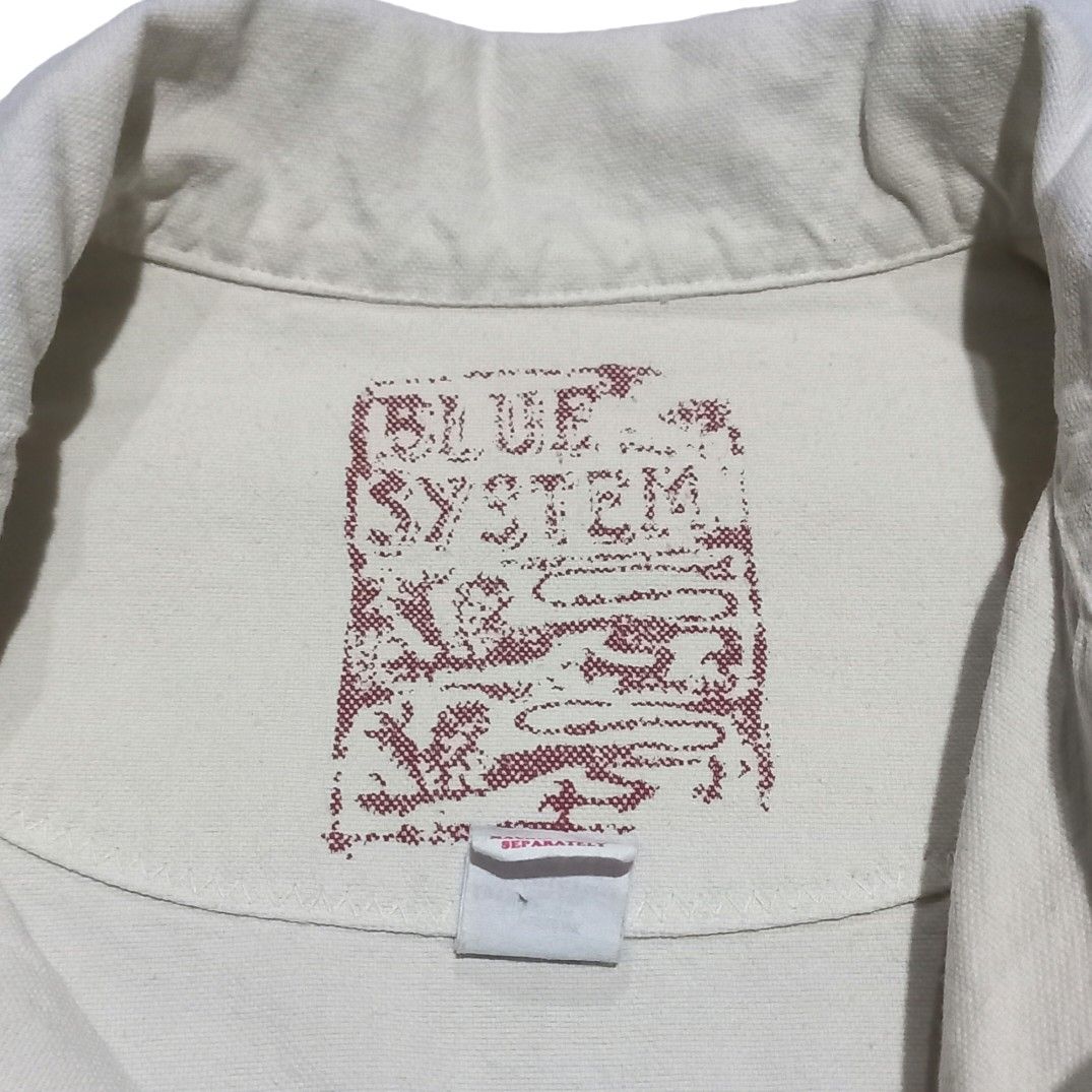 Blue System - Work Denim Jacket | Size On Tags: Large, Fesyen Pria ...