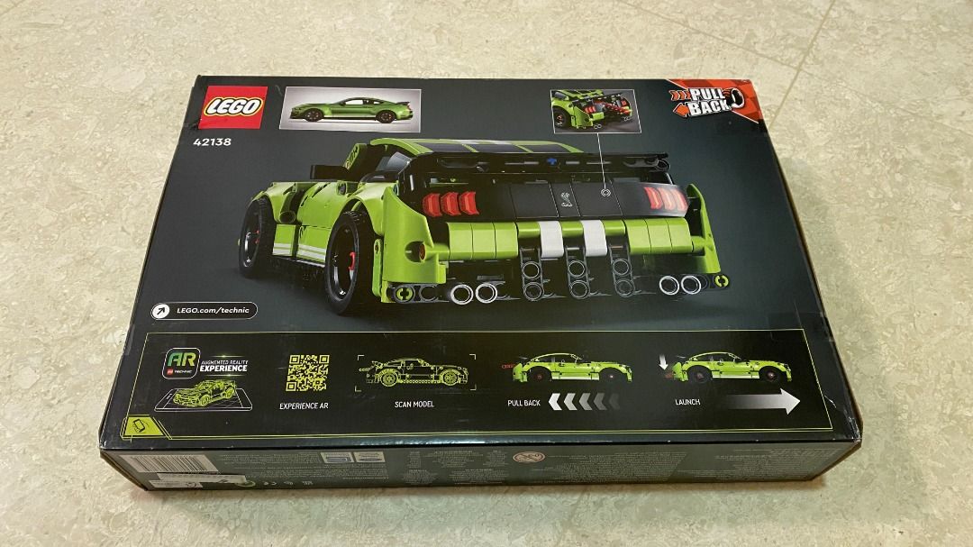 [BNIB] LEGO Technic Ford Mustang Shelby GT500 42138, Hobbies & Toys ...