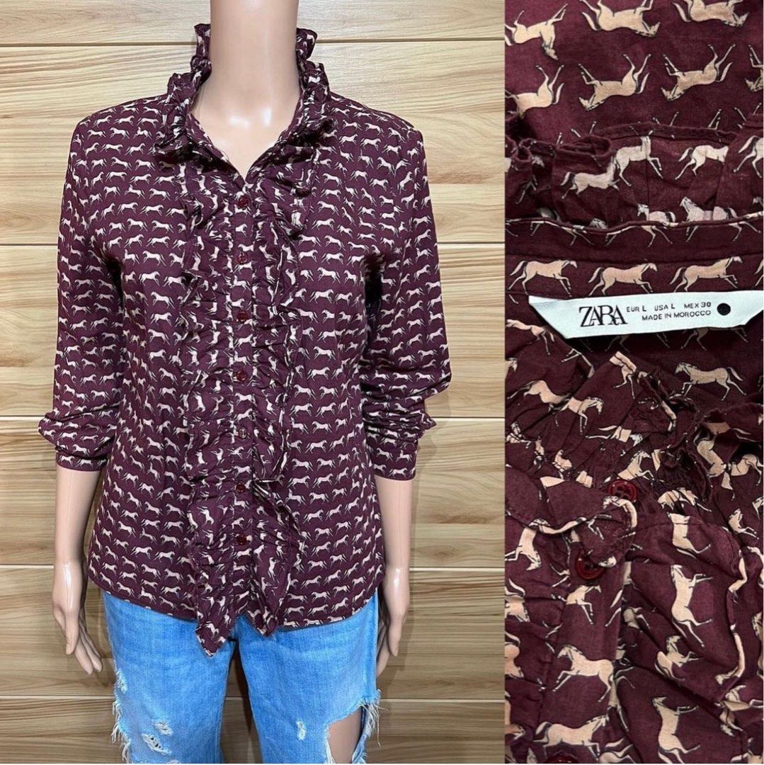 Branded Blouse, Women's Fashion, Tops, Blouses on Carousell