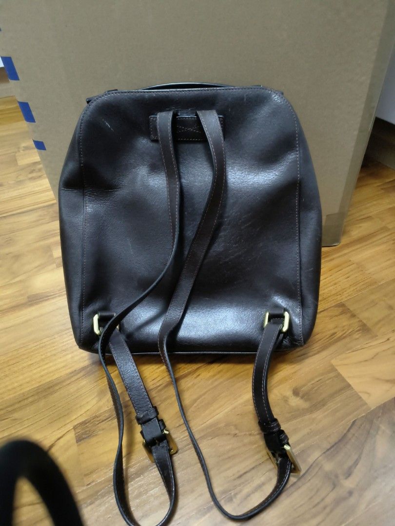 Braun Buffel Backpack, Women's Fashion, Bags & Wallets, Backpacks on ...