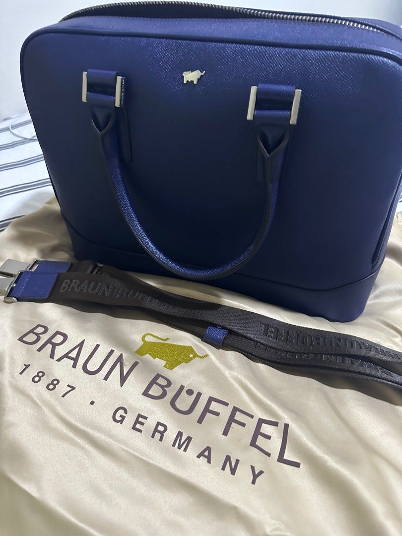 Braun Buffel Laptop Bag, Women's Fashion, Bags & Wallets, Shoulder Bags ...