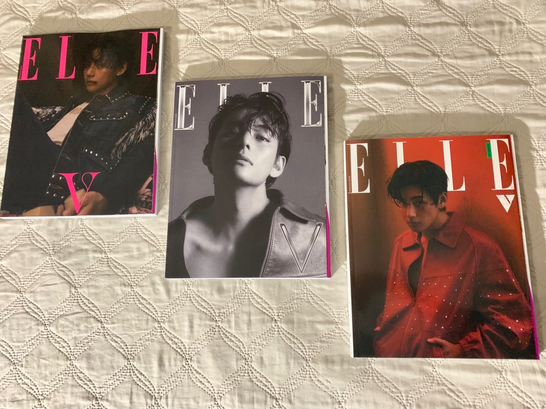 BTS Elle V magazine on Carousell