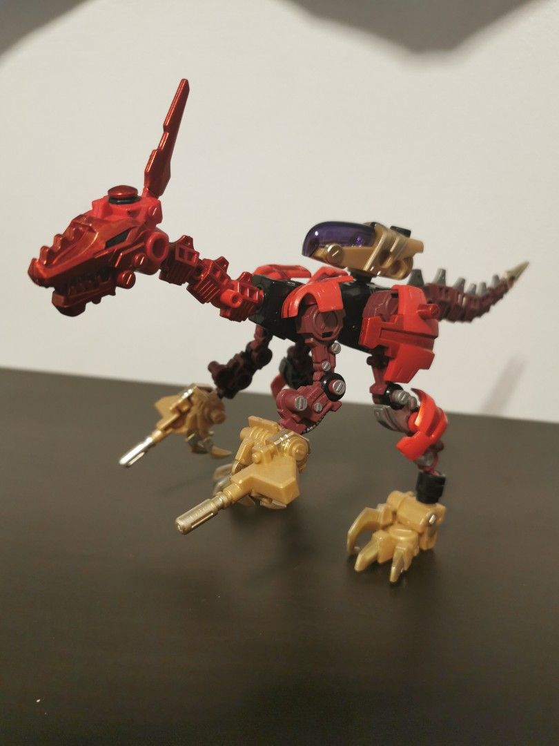 Built Zoids Neoblox Raptojaguar with Spearwing set plastic model kit ...