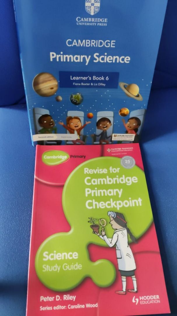 Cambridge Primary Year 6 English Math Science textbooks 2021 edition ...