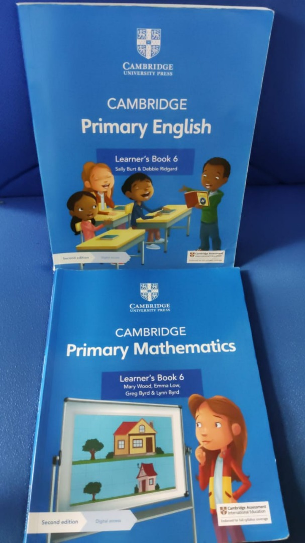 Cambridge Primary Year 6 English Math Science textbooks 2021 edition ...