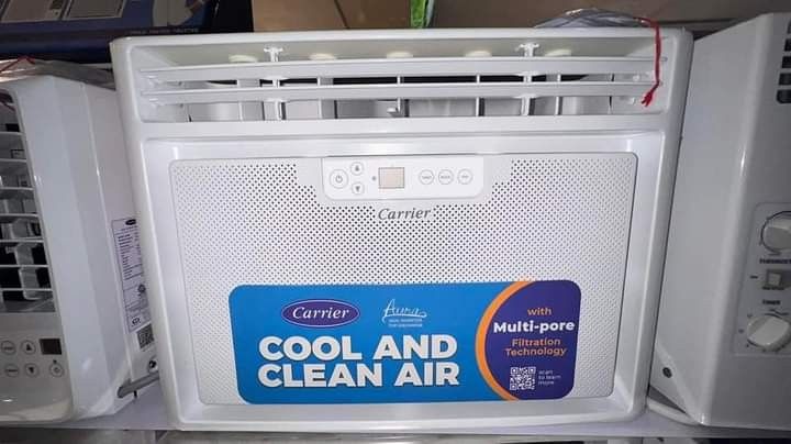 CARRIER WINDOW TYPE AIRCON MANUAL AND REMOTE (NON INVERTER AND INVERTER ...