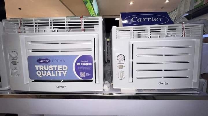 CARRIER WINDOW TYPE AIRCON MANUAL AND REMOTE (NON INVERTER AND INVERTER ...
