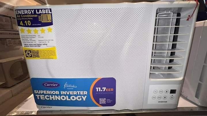 CARRIER WINDOW TYPE AIRCON MANUAL AND REMOTE (NON INVERTER AND INVERTER ...