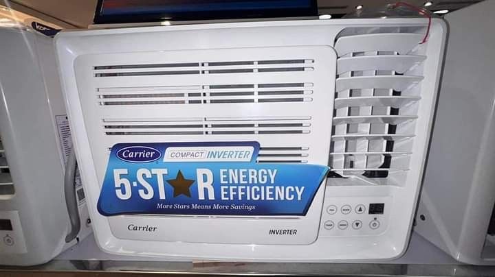 CARRIER WINDOW TYPE AIRCON MANUAL AND REMOTE (NON INVERTER AND INVERTER ...