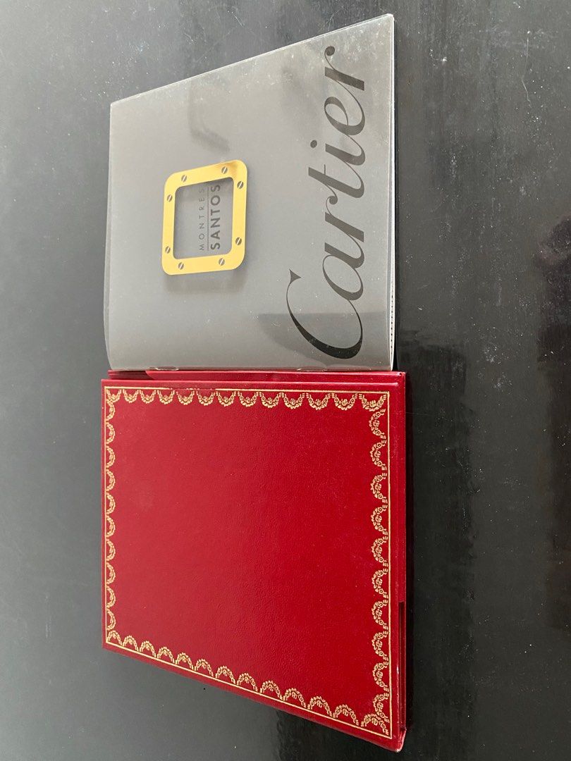 Cartier Watch Boxes with Manuals, Women's Fashion, Watches ...