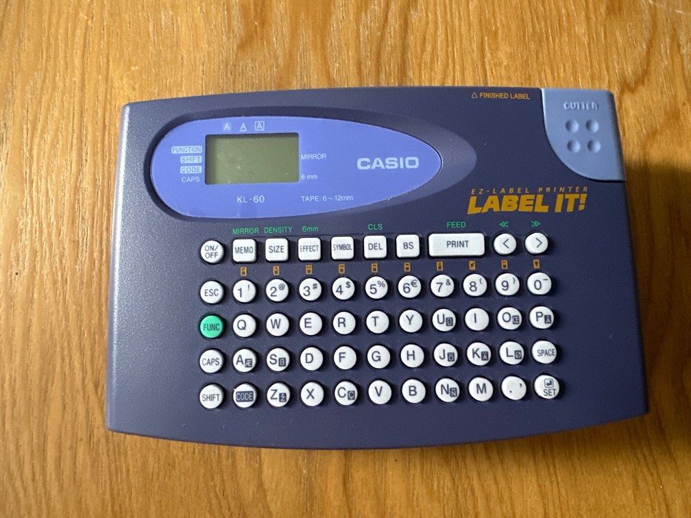 Casio Labeler, Hobbies & Toys, Stationery & Craft, Art & Prints on ...