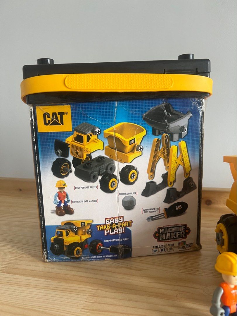 Caterpillar Cat Machine Maker Junior Operator work site, Hobbies & Toys ...