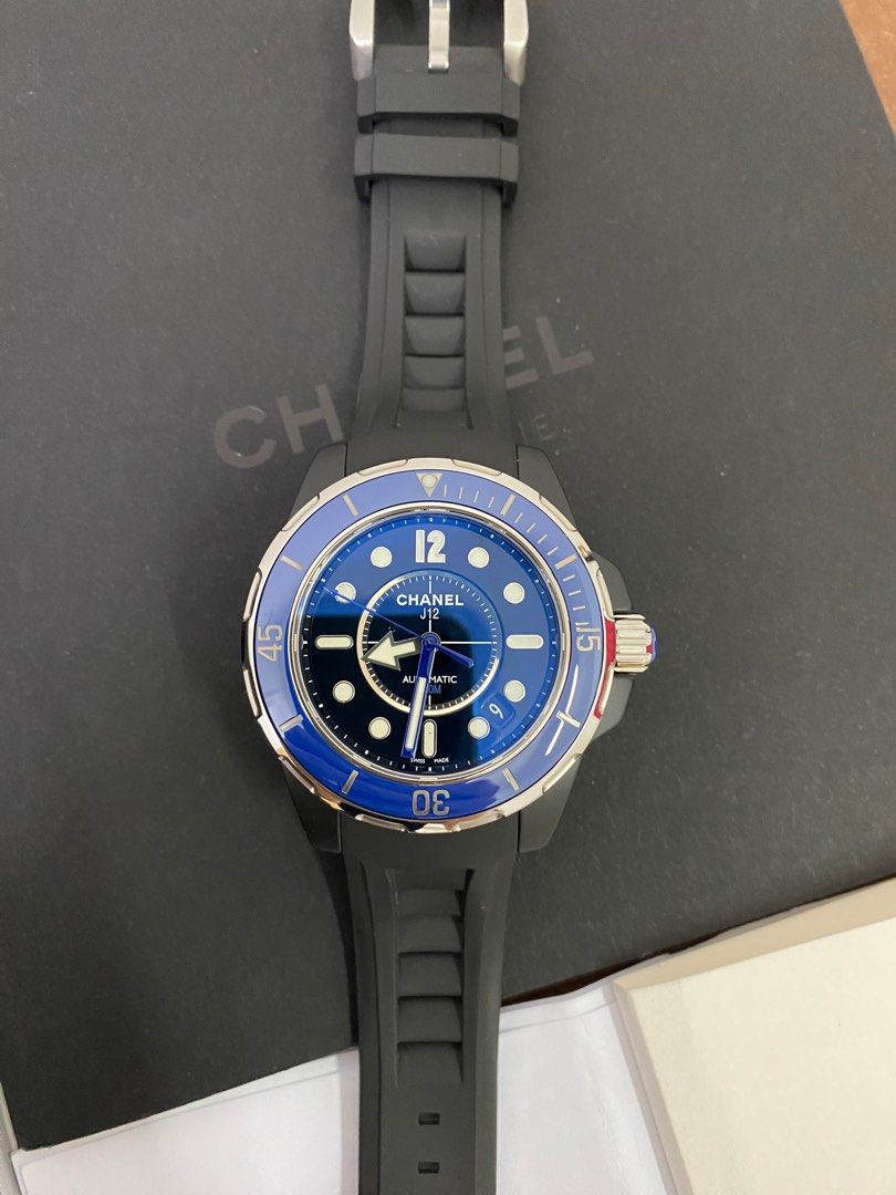 Chanel J12 Marine Blue 38mm H2561, Luxury, Watches on Carousell