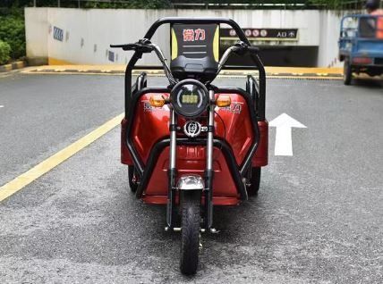 Changli brand electric battery tricycle family small car to pick up and ...