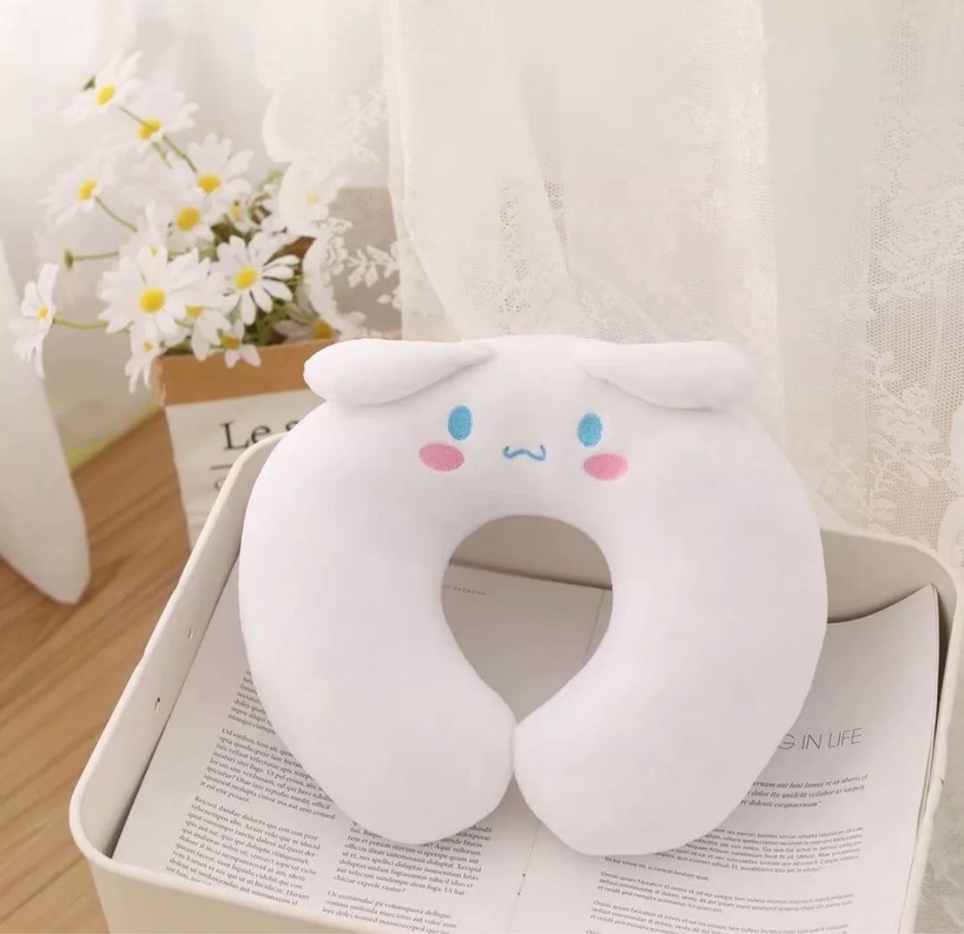 Cinnamoroll Neck Pillow, Furniture & Home Living, Home Decor, Cushions ...