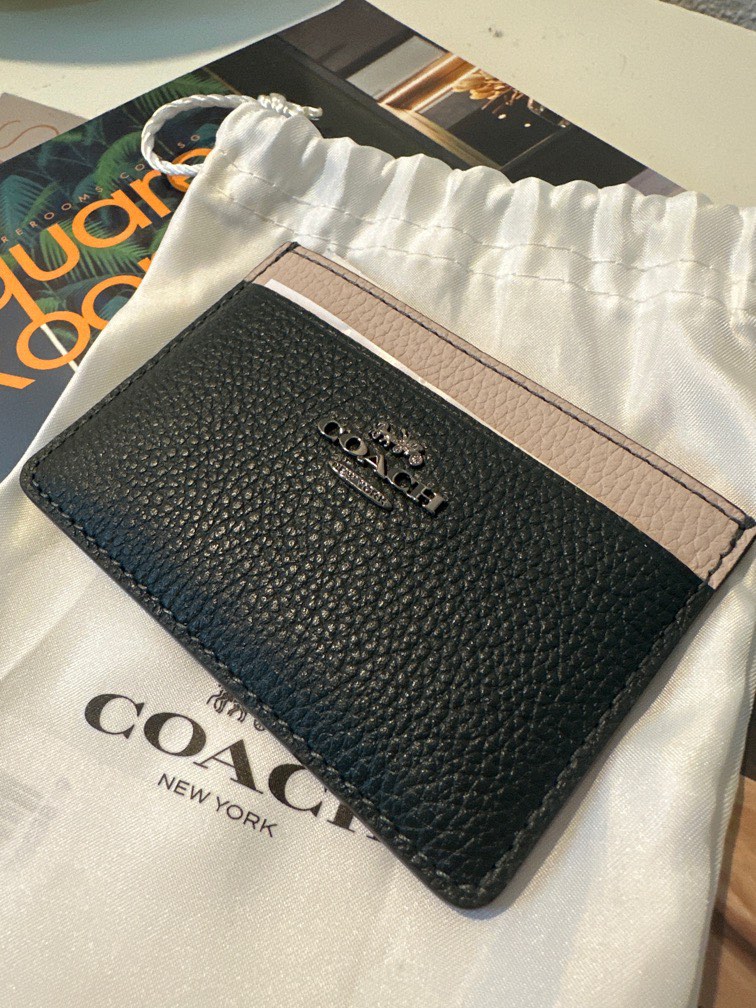 Coach card holder, Women's Fashion, Bags & Wallets, Wallets & Card ...