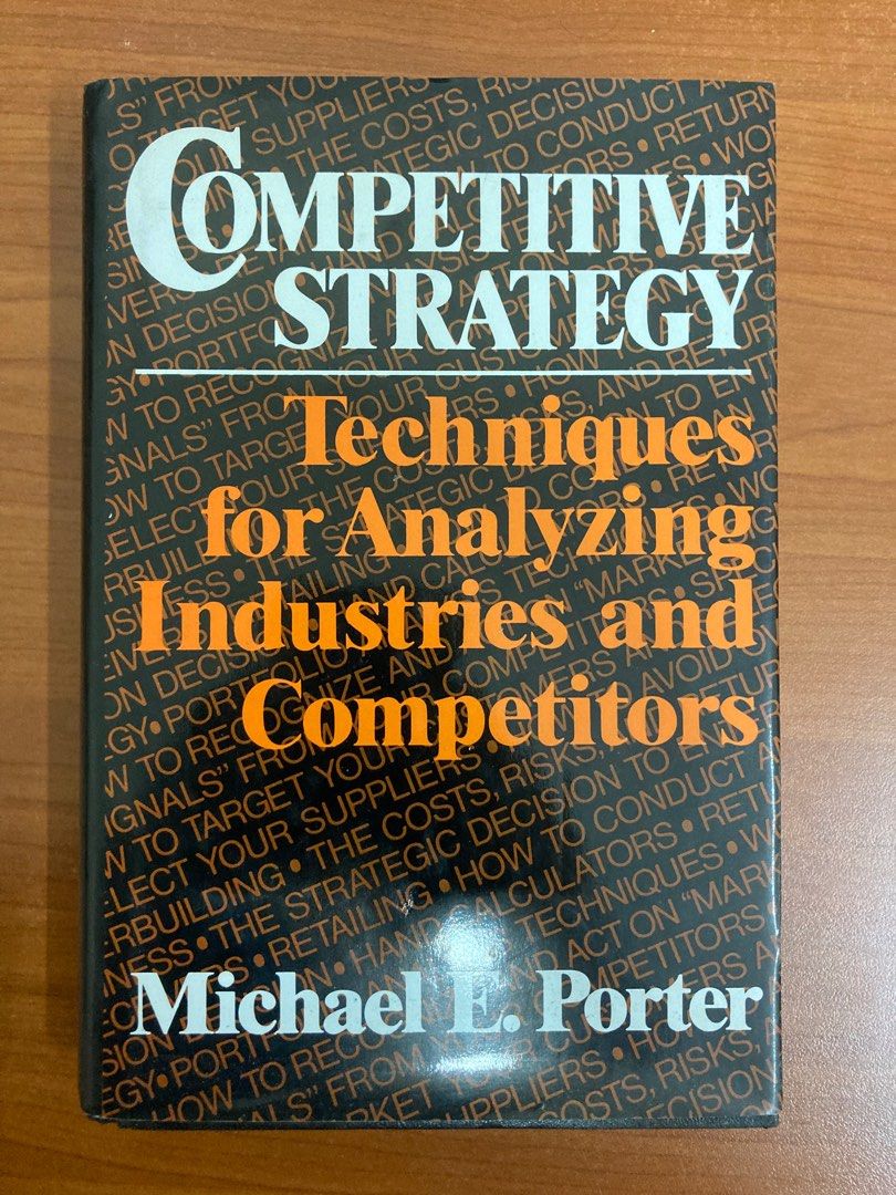 Competitive Strategy by Michael Porter, Hobbies & Toys, Books ...