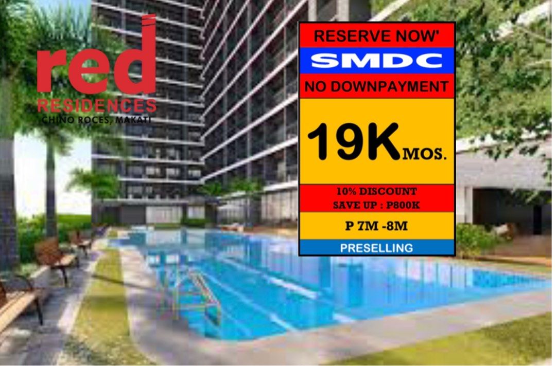 Condo for Sale in Makati City Chino Roces SMDC Red Residences Near in ...