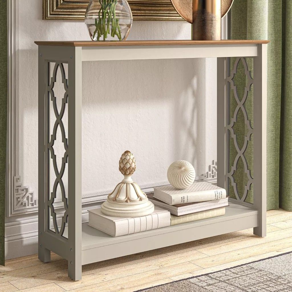 Console Table ( 2.9ft Wide) Display Rack Display Table Meja Hiasan ...