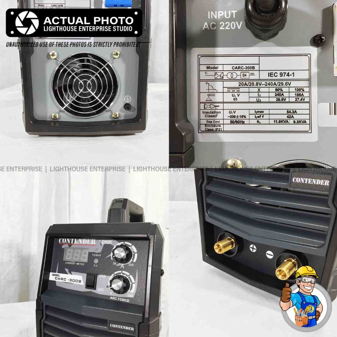 CONTENDER DC Arc Inverter Welding Machine ( 200A. 300A) *LIGHTHOUSE ...