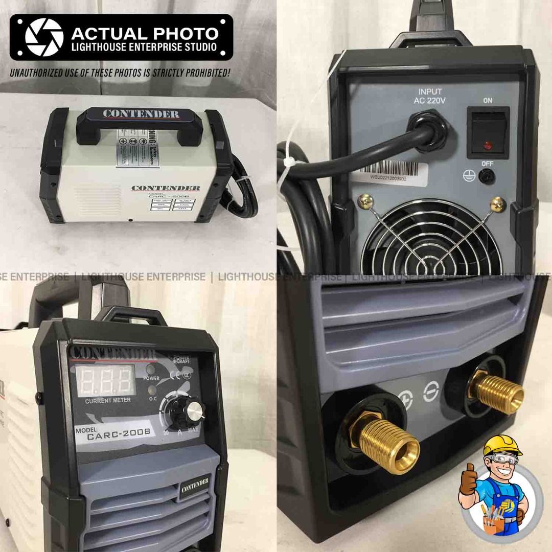 CONTENDER DC Arc Inverter Welding Machine ( 200A. 300A) *LIGHTHOUSE ...