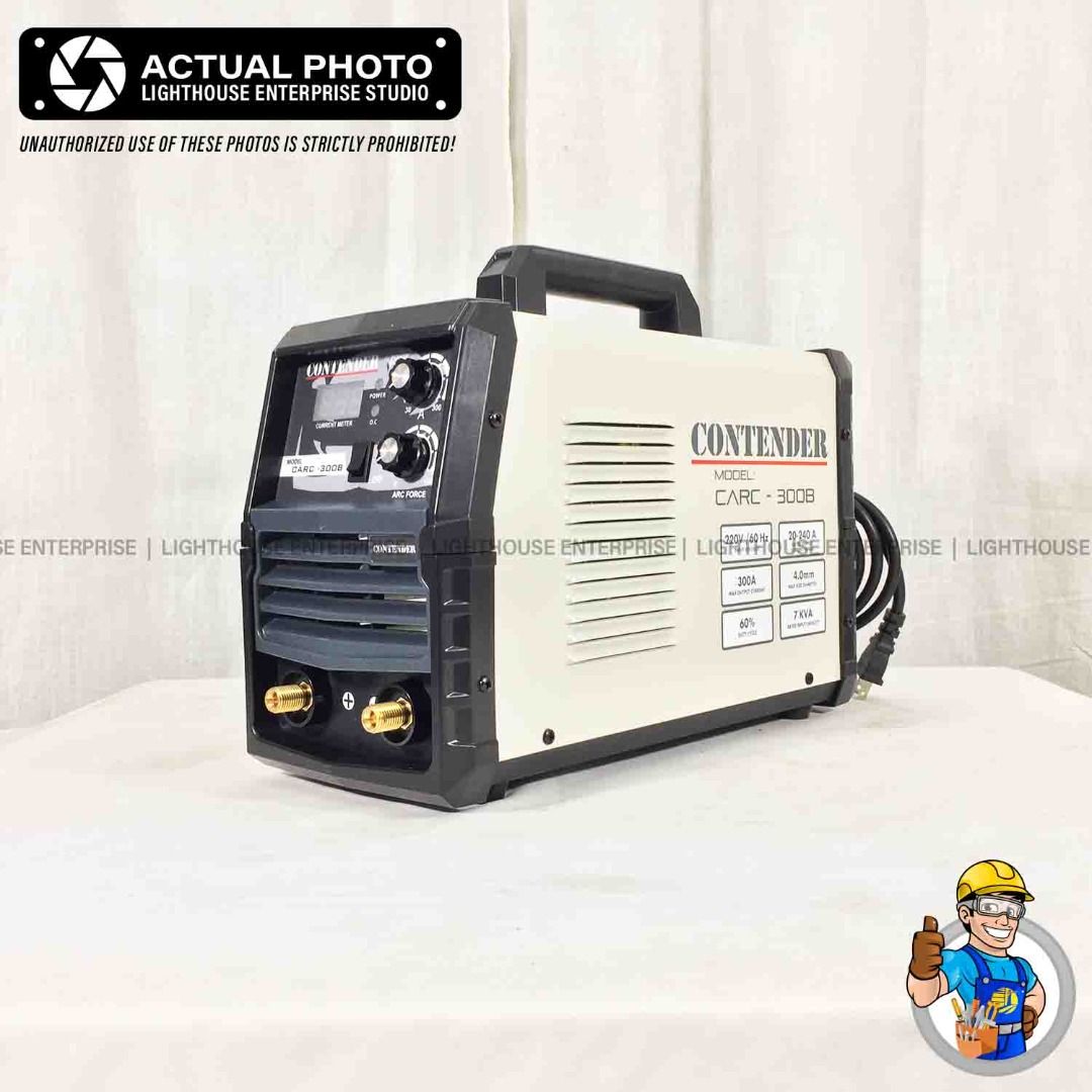 CONTENDER DC Arc Inverter Welding Machine ( 200A. 300A) *LIGHTHOUSE ENTERPRISE* on Carousell