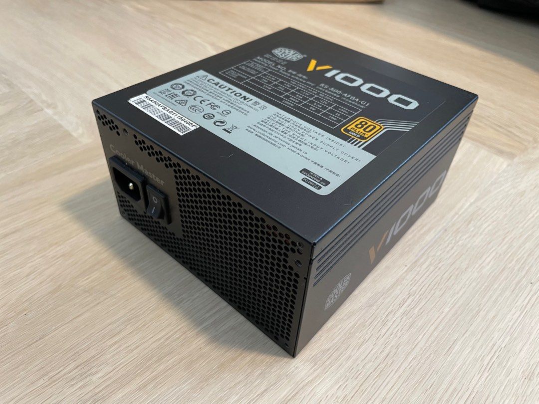 Cooler master modular PSU 1000W, Computers & Tech, Parts & Accessories ...