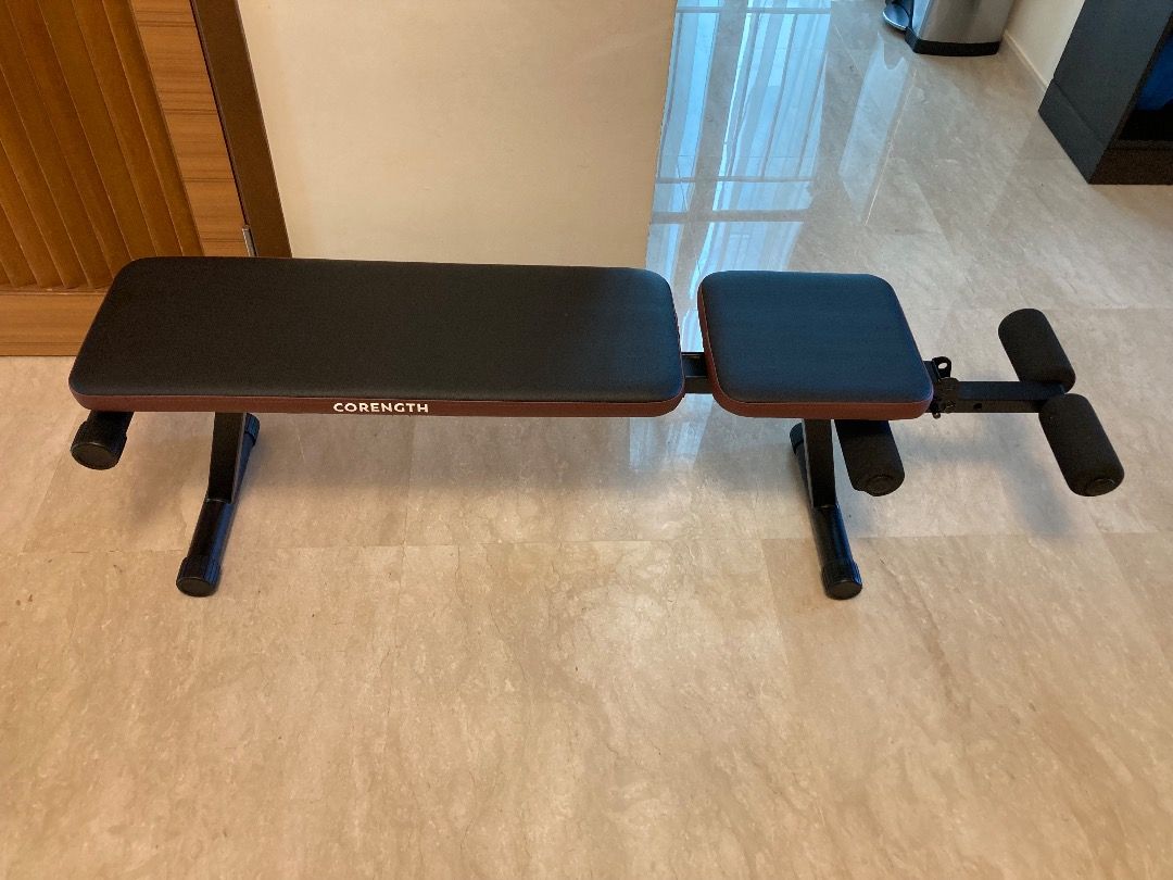 Corength Folding Incline Decline Abs Weight Training Bench 500, Sports ...