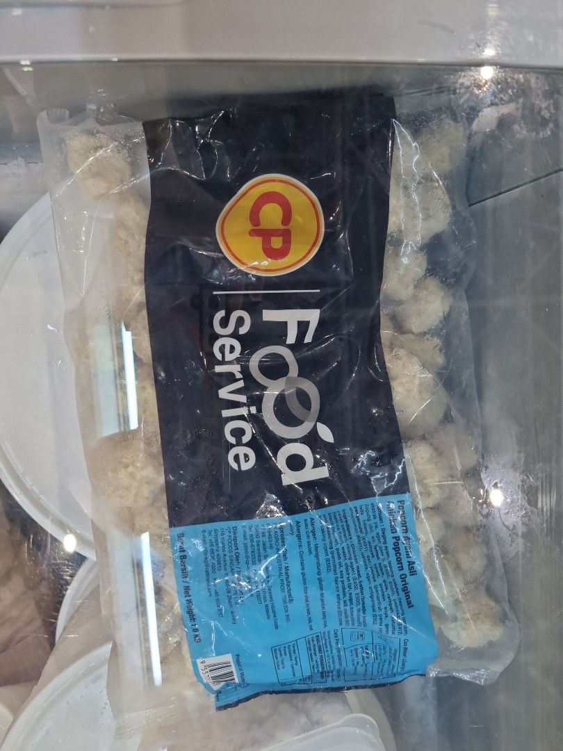 CP popcorn chicken 1kg, Food & Drinks, Chilled & Frozen Food on Carousell