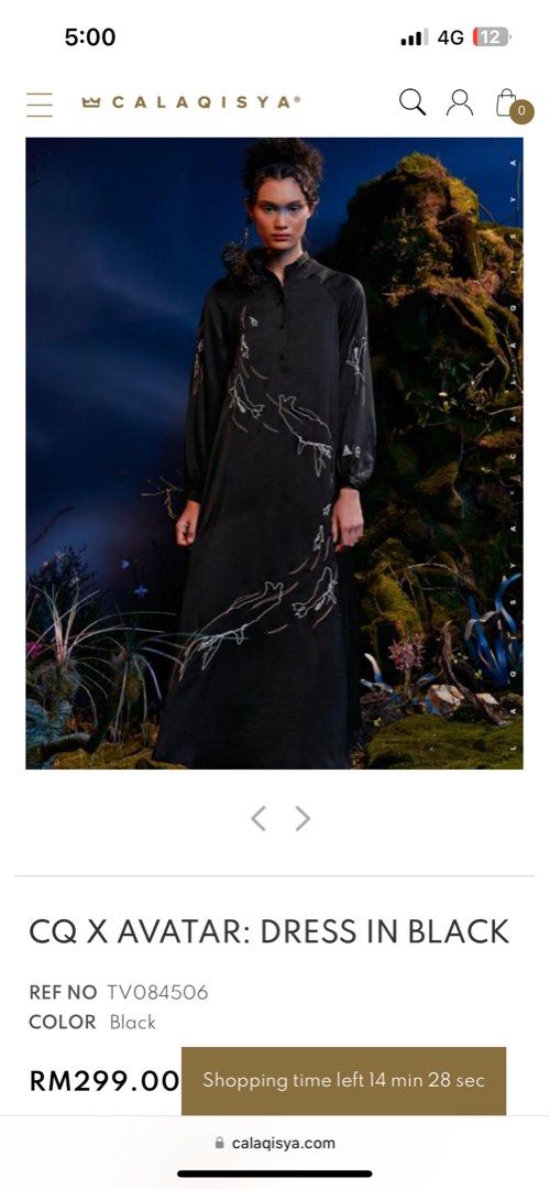 CQ X AVATAR: DRESS IN BLACK, Women's Fashion, Dresses & Sets, Dresses ...