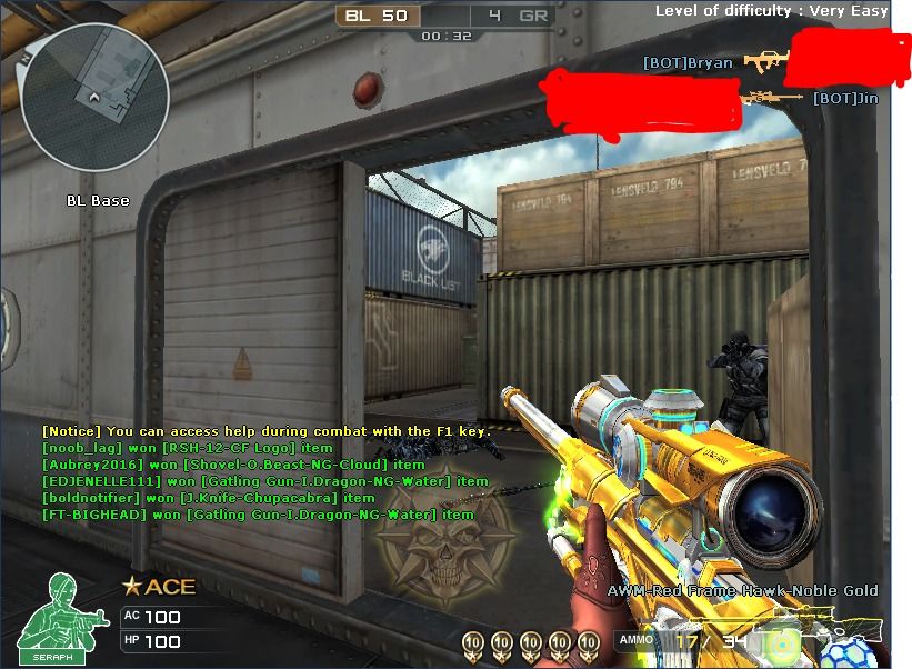 CrossFire PH Fresh Account with 3 VIP + 3 Noble Golds, Video Gaming ...