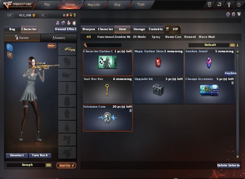 CrossFire PH Fresh Account with 3 VIP + 3 Noble Golds, Video Gaming ...