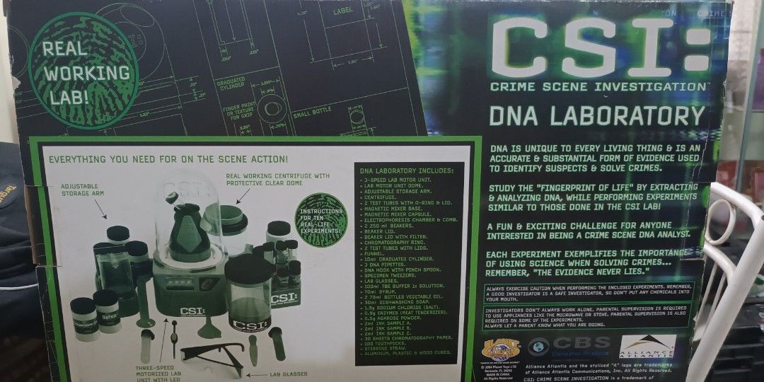 CSI DNA LABORATORY, Hobbies & Toys, Toys & Games on Carousell